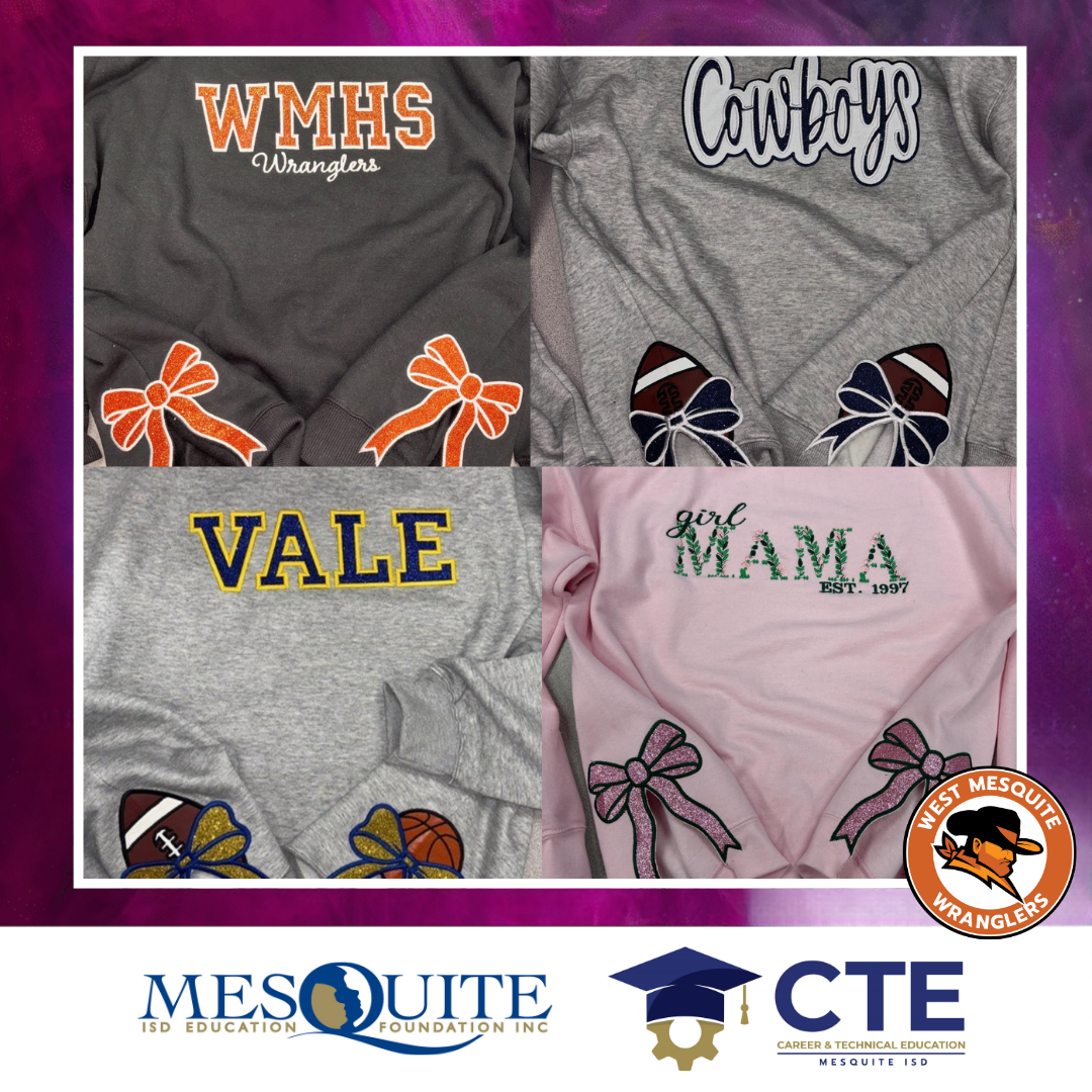 Custom WMHS Sweatshirt - Mesquite ISD Education Foundation